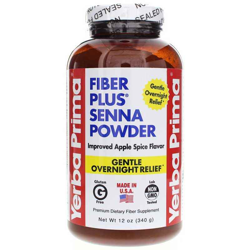 Fiber Plus Senna Powder, Yerba Prima