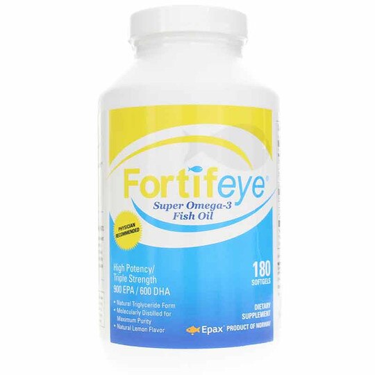 Fortifeye Super Omega-3 Fish Oil, Fortifeye Vitamins