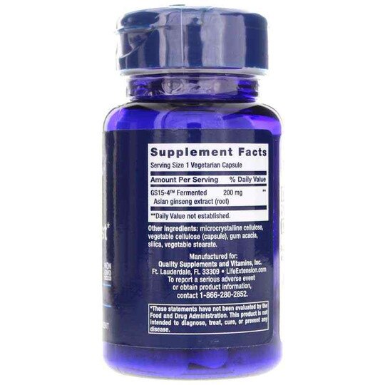 Ginseng Energy Boost Life Extension