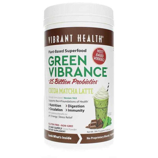 Green Vibrance Plant-Based Superfood Powder, Vibrant Health