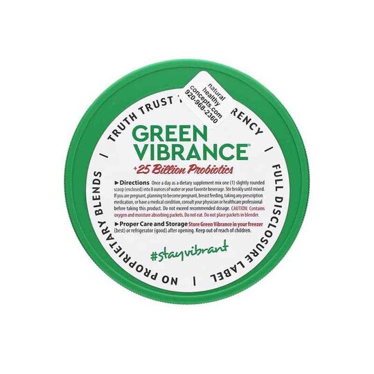Green Vibrance Plant-Based Superfood Powder, Vibrant Health