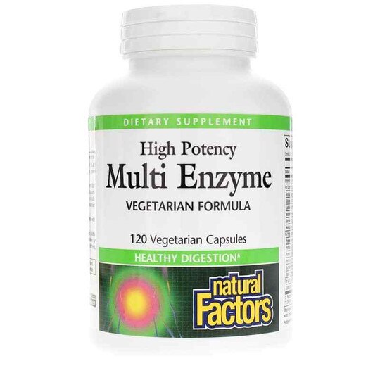 High Potency Multi Enzyme, Natural Factors