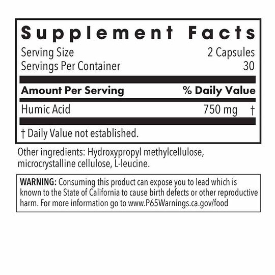 Humic Acid, Allergy Research Group
