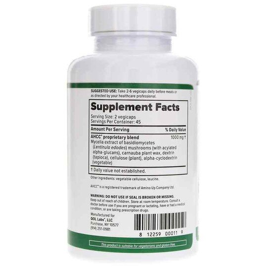 ImmunoKinoko 500, Quality of Life Labs