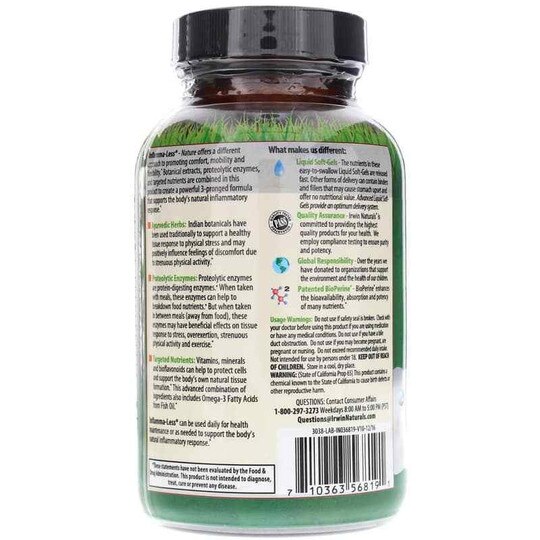 Inflamma-Less, Irwin Naturals