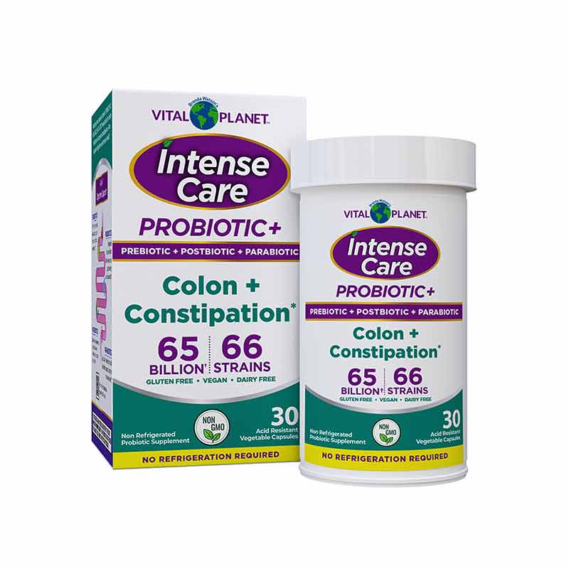 Intense Care Probiotic Colon + Constipation, Vital Planet