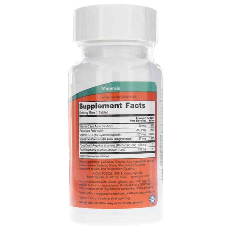 Iron Complex, 100 Tablets, NOW