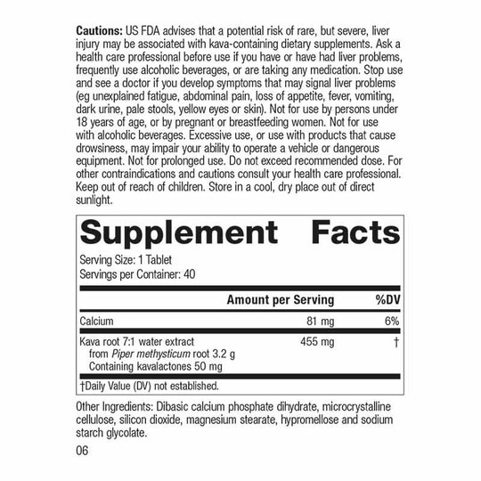 Kava Forte, Standard Process