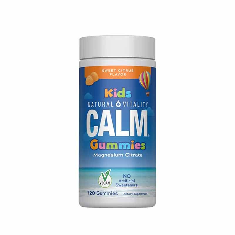 Kids CALM Sweet Citrus Gummies, Natural Vitality