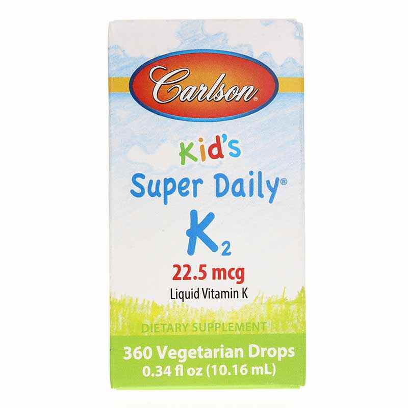 Kid's Super Daily K2, Carlson Labs