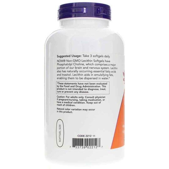 Lecithin 1200 Mg, NOW Foods