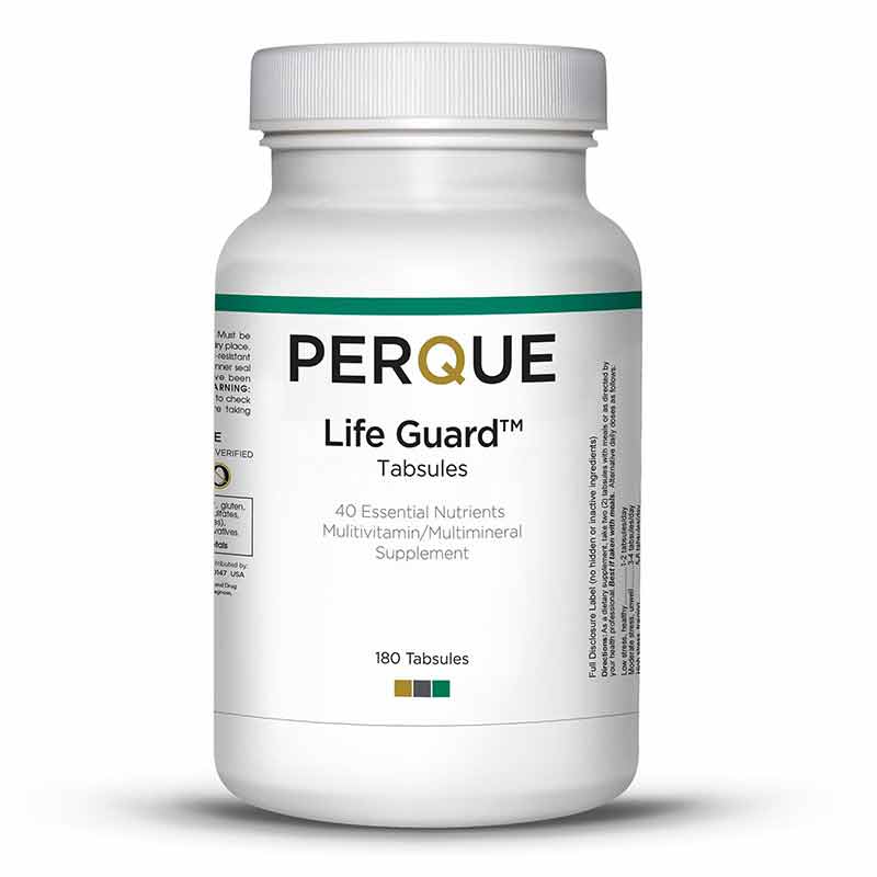 Life Guard Energized Vitamin/Mineral Transporter, Perque