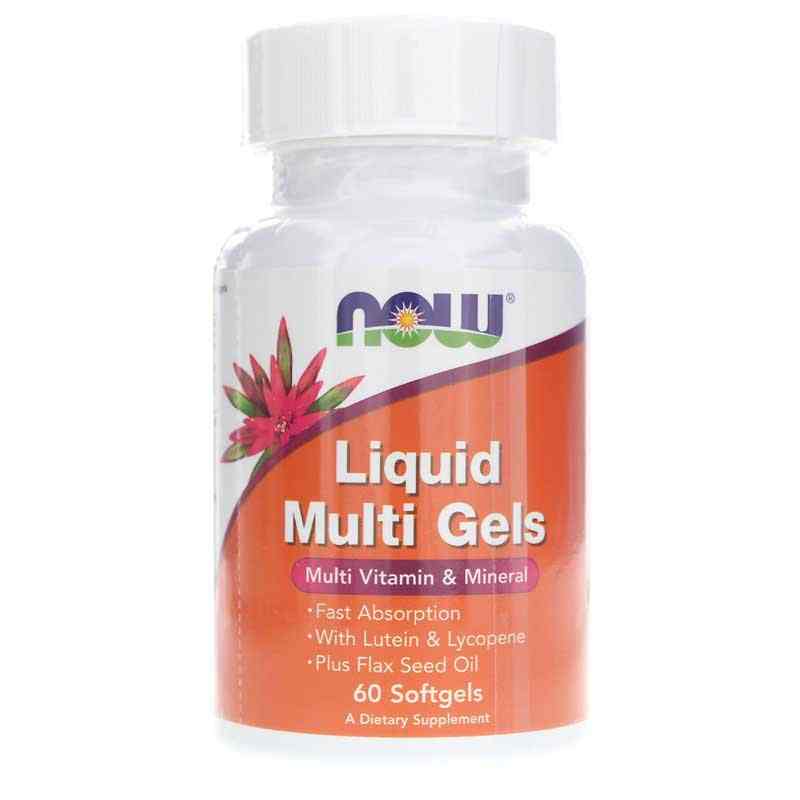 Liquid Multi Gels, NOW Foods