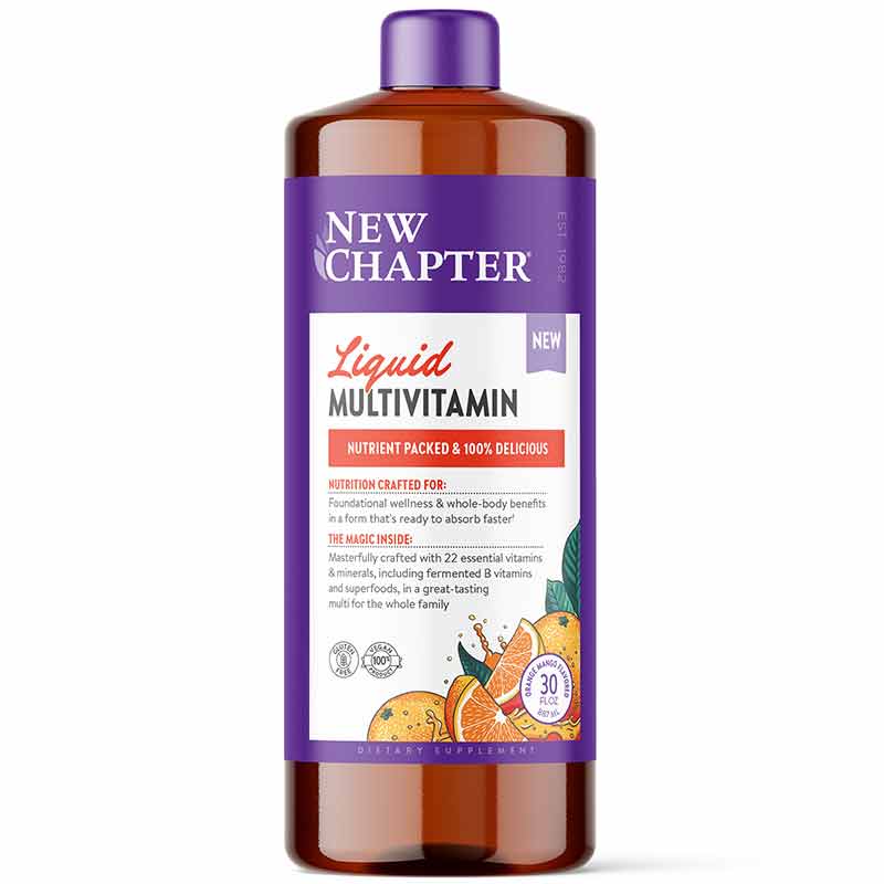 Liquid Multivitamin, New Chapter