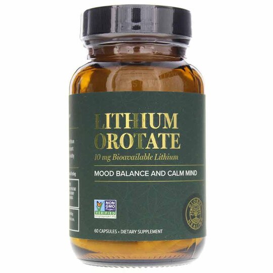 Lithium Orotate 10 Mg, Global Healing