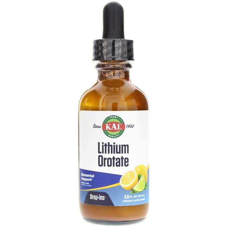 Lithium Orotate Dropins, Kal
