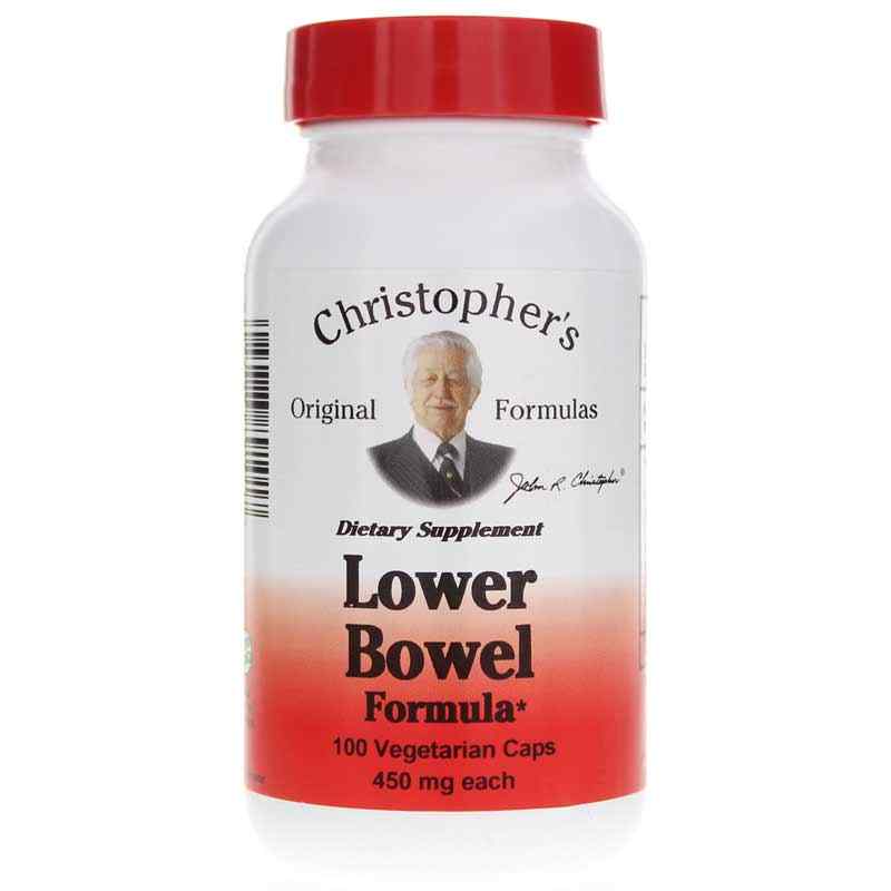 Lower Bowel Formula, Dr. Christophers