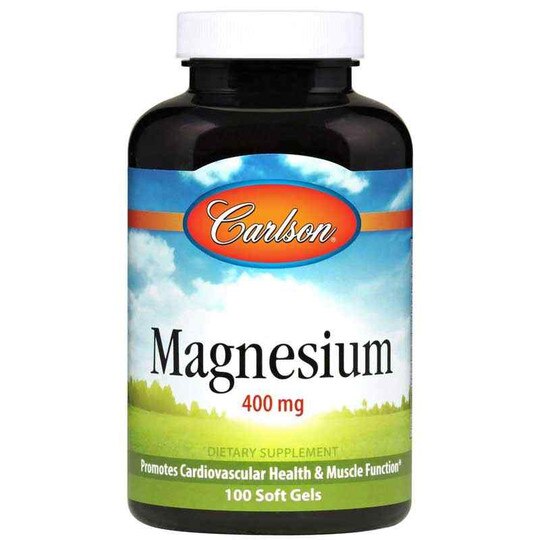 Magnesium 400 Mg, Carlson Labs