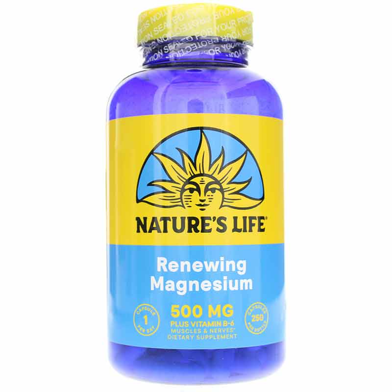 Magnesium 500 Mg, Natures Life