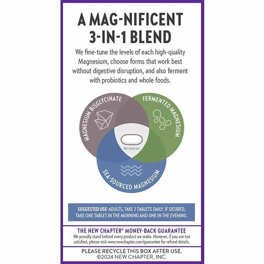 Magnesium Complex, New Chapter