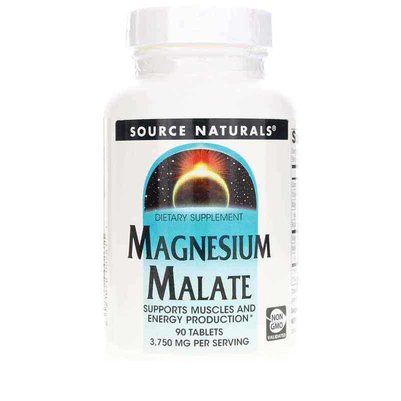 Magnesium Malate, Source Naturals