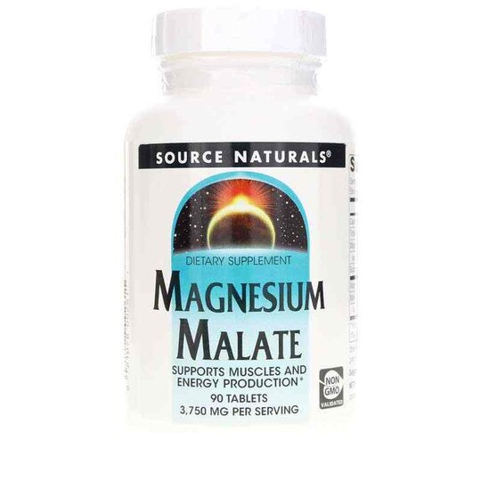 Magnesium Malate, Source Naturals