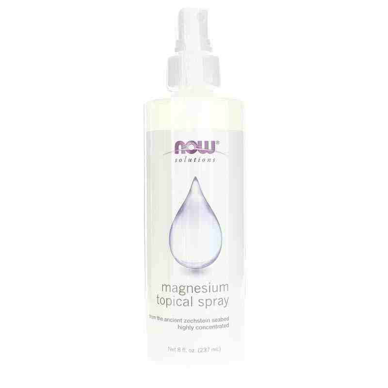 Magnesium Topical Spray, NOW Foods