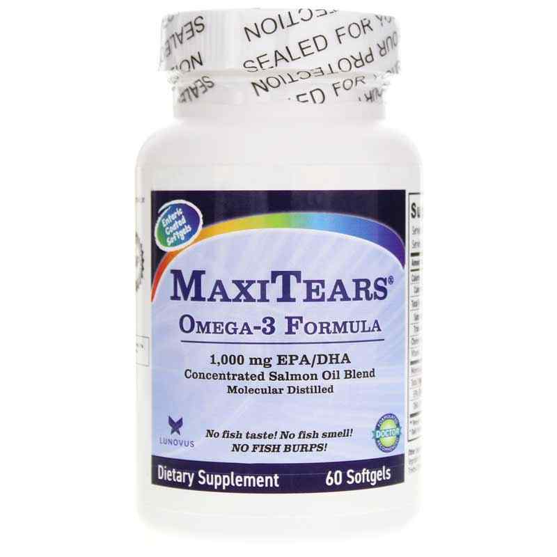 MaxiTears Omega-3 Formula, MaxiVision