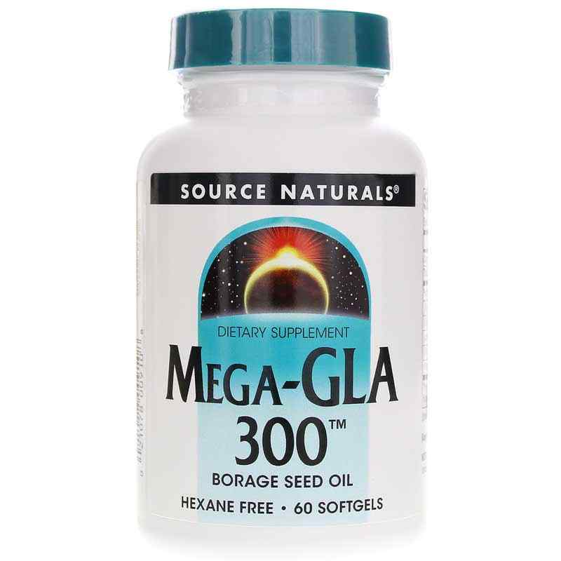 Mega-GLA 300 Mg, Source Naturals