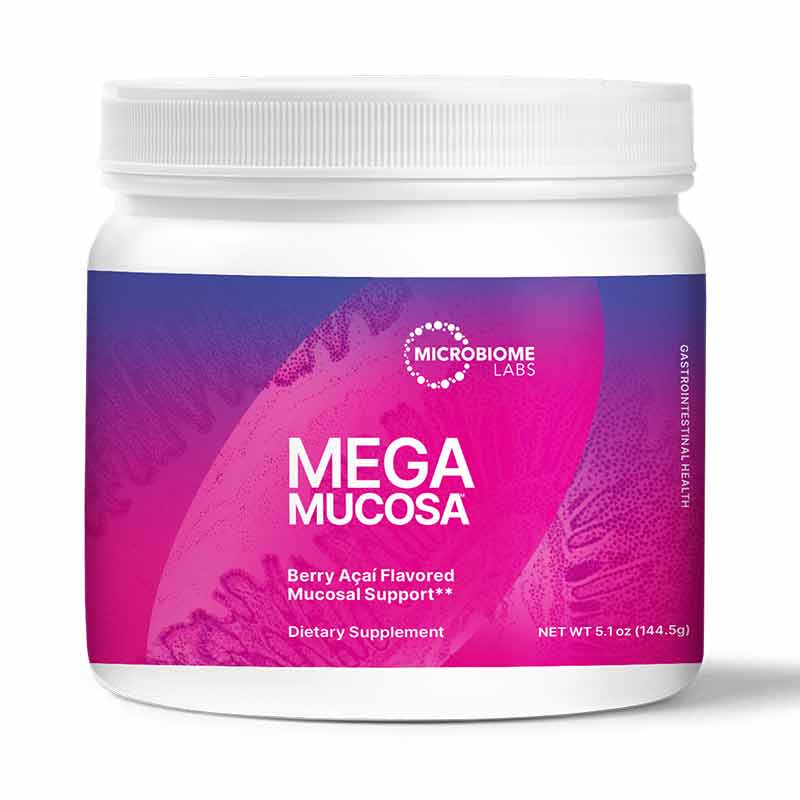 MegaMucosa Raspberry Lemonade Flavored, Microbiome Labs