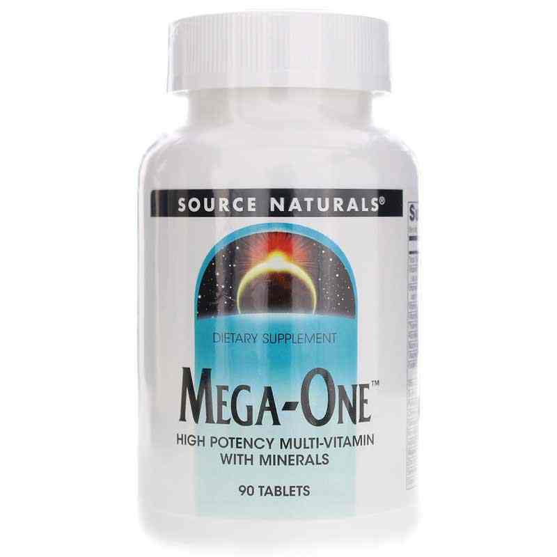 Mega-One Multiple with Iron, Source Naturals