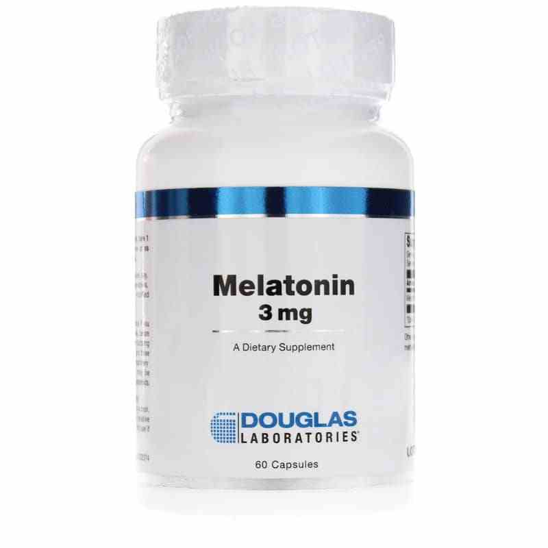 Melatonin 3 Mg Capsules, Douglas Laboratories