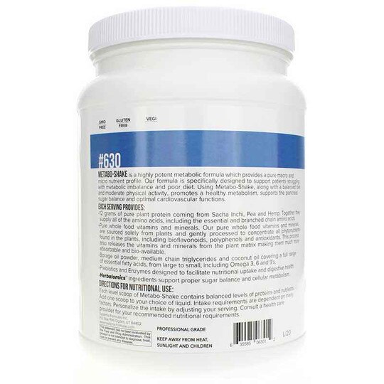 Metabo-Shake Glycemic Support, Systemic Formulas