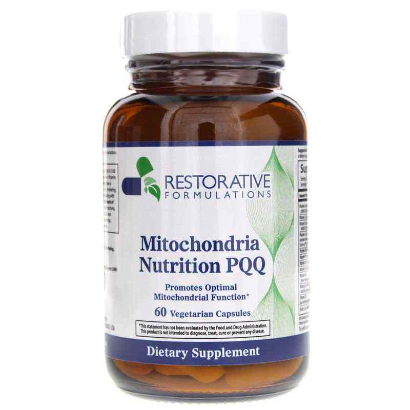 Mitochondria Nutrition PQQ, Restorative Formulations