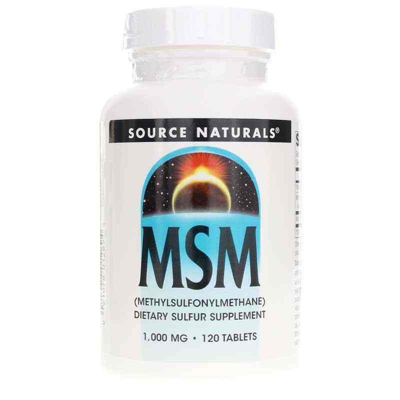 MSM 1000 Mg, Source Naturals