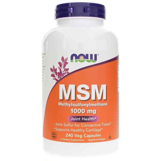 MSM Capsules 1000 Mg, NOW Foods