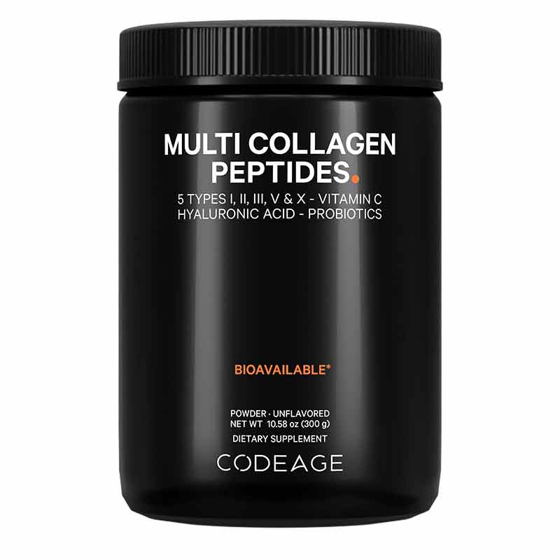 Multi Collagen Peptides + Probiotics, Codeage