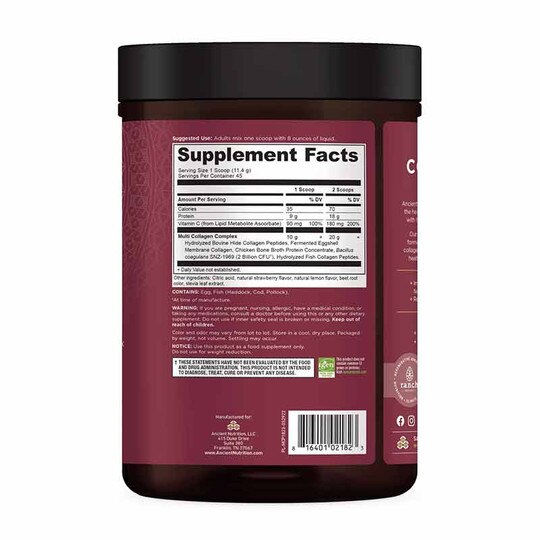 Multi Collagen Protein Powder, Ancient Nutrition