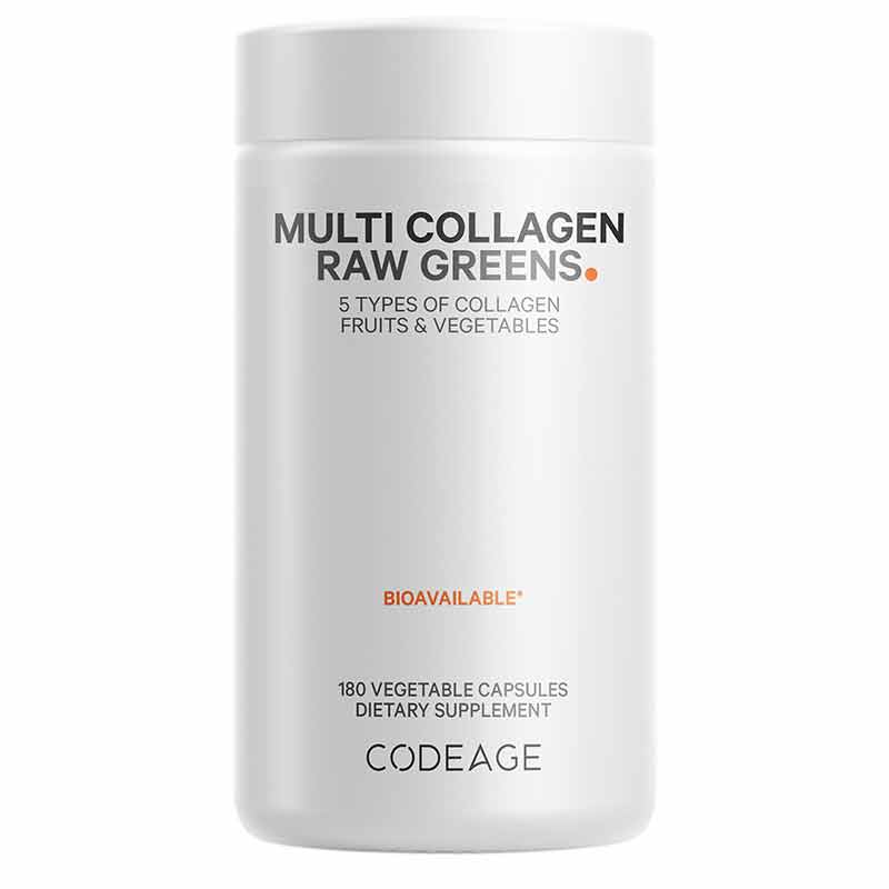 Multi Collagen Raw Greens, Codeage