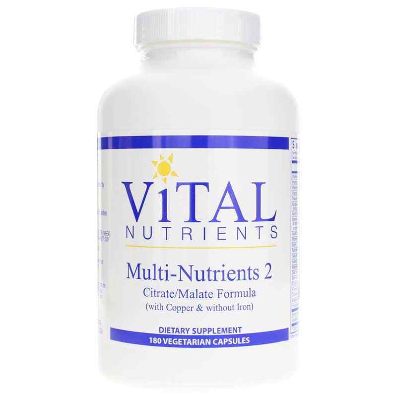 Multi-Nutrients 2 (with Copper & without Iron), Vital Nutrients