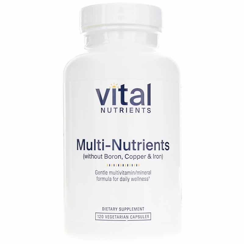 Multi-Nutrients 5 (Boron, Copper & Iron Free), Vital Nutrients