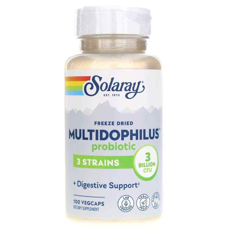 Multidophilus Triple Strain Formula, Solaray