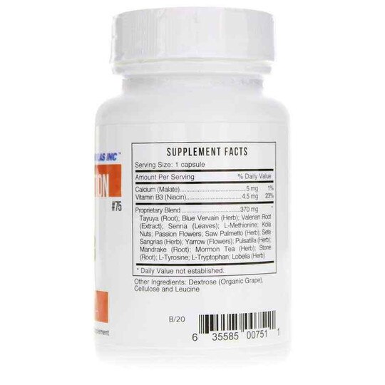 N3 Relaxa, Systemic Formulas