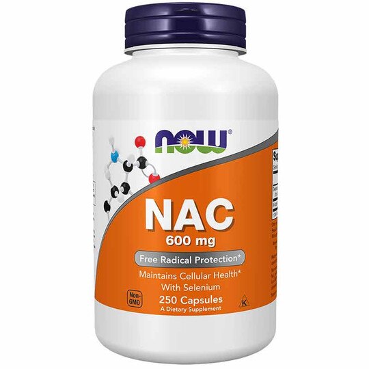 NAC 600 Mg, NOW Foods