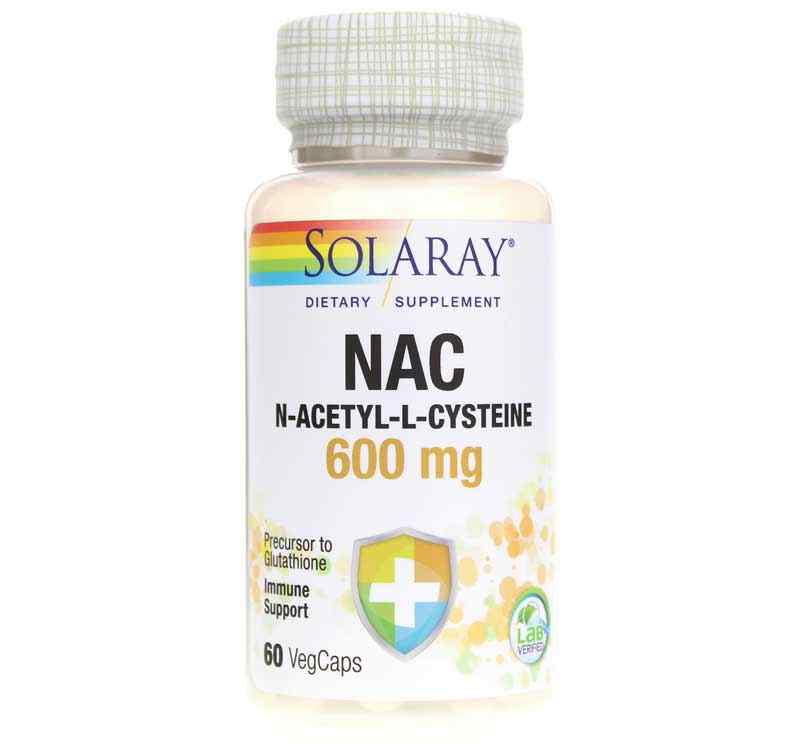 NAC 600 Mg, Solaray