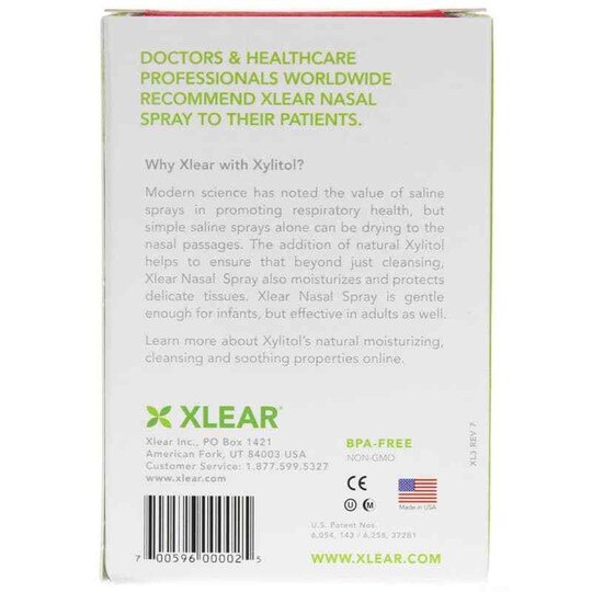 Nasal Spray with Xylitol, Xlear