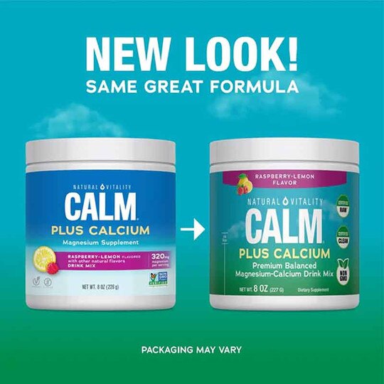 Natural Calm Plus Calcium, Natural Vitality