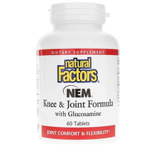 NEM Knee & Joint Formula with Glucosamine, Natural Factors