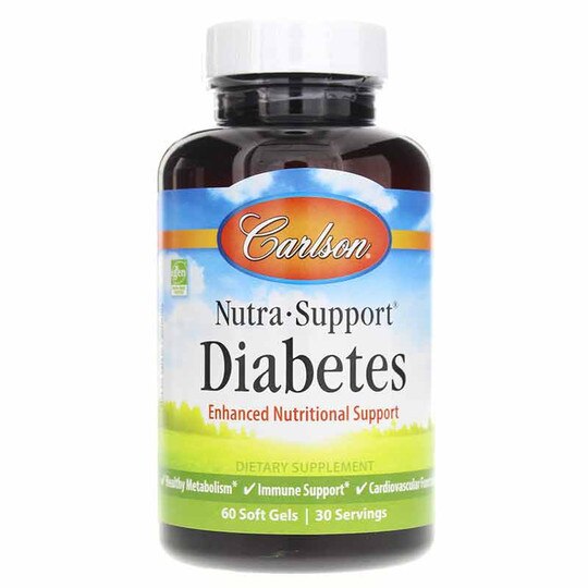Nutra-Support Diabetes, Carlson Labs