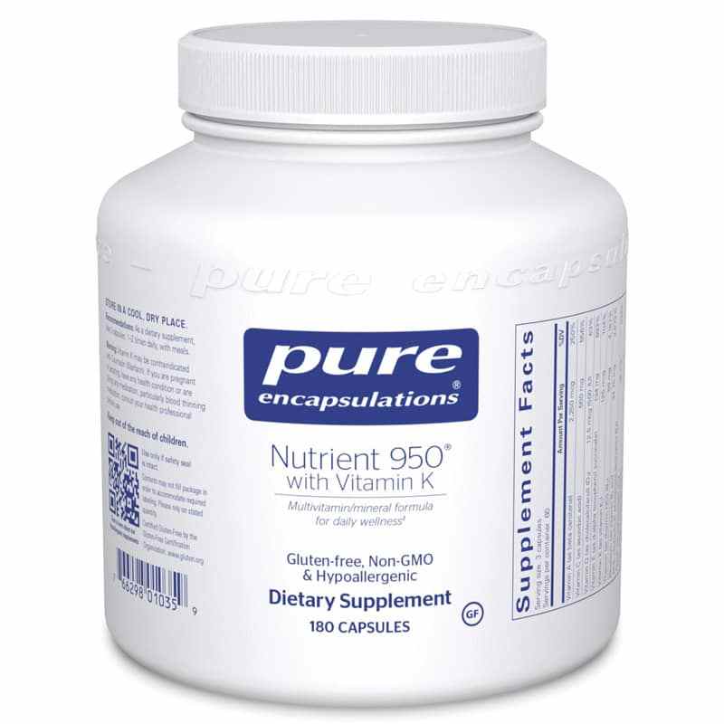 Nutrient 950 with Vitamin K, Pure Encapsulations